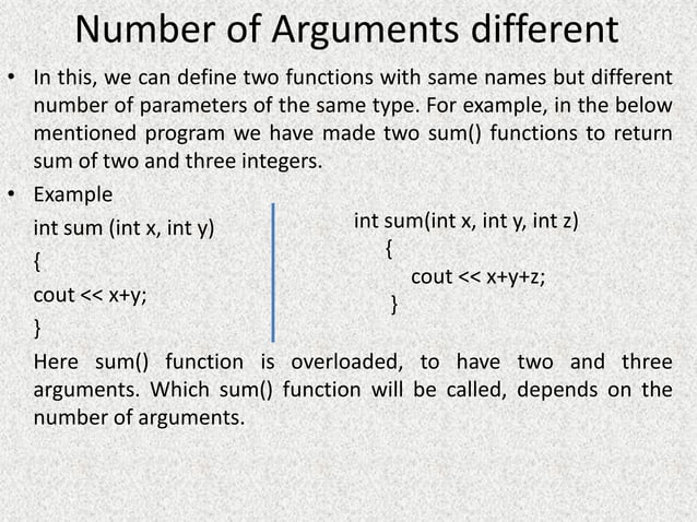03 function overloading | PDF | Programming Languages | Computing