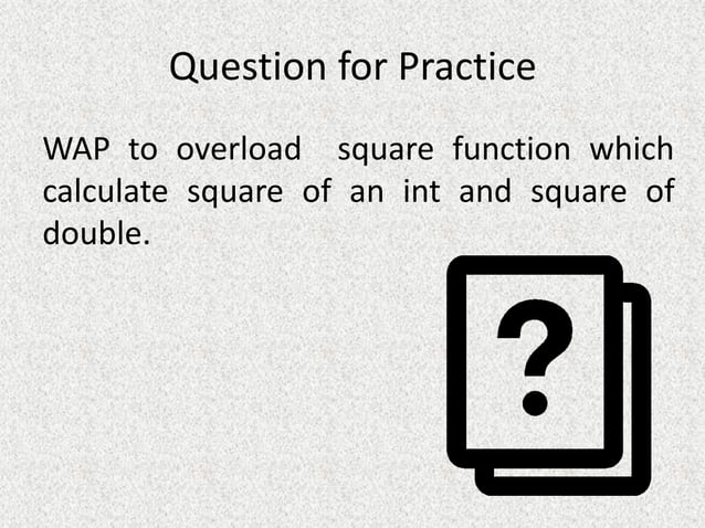 03 function overloading | PDF | Programming Languages | Computing
