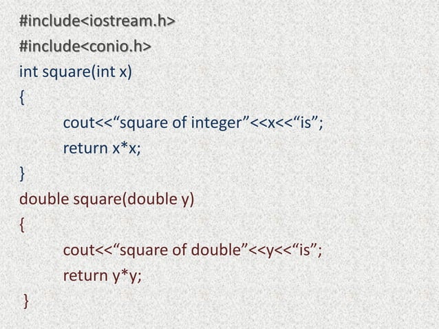 03 function overloading | PDF | Programming Languages | Computing