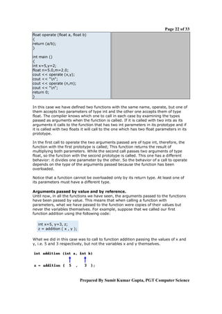 Functions | PDF