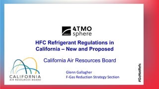 Glenn Gallagher, California Air Resources Board (CARB) | PPT