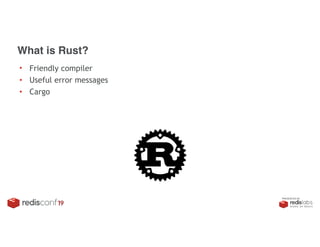 Writing Redis Modules In Rust: Gavrie Philipson | PPT