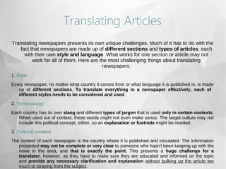 General Translation #1 | PPT