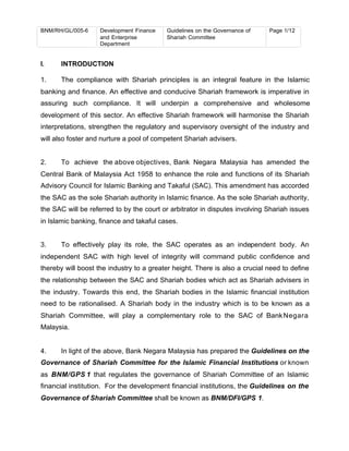 03 gl governance_of_shariah_committee | PDF