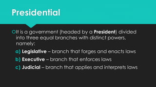 Government: Definition and Forms | PDF