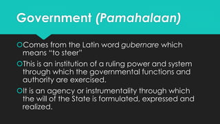 Government: Definition and Forms | PDF
