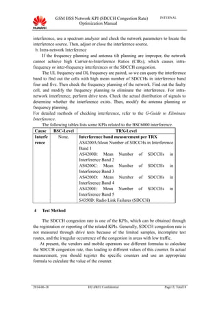 03 gsm bss network kpi (sdcch congestion rate) optimization manual | DOC