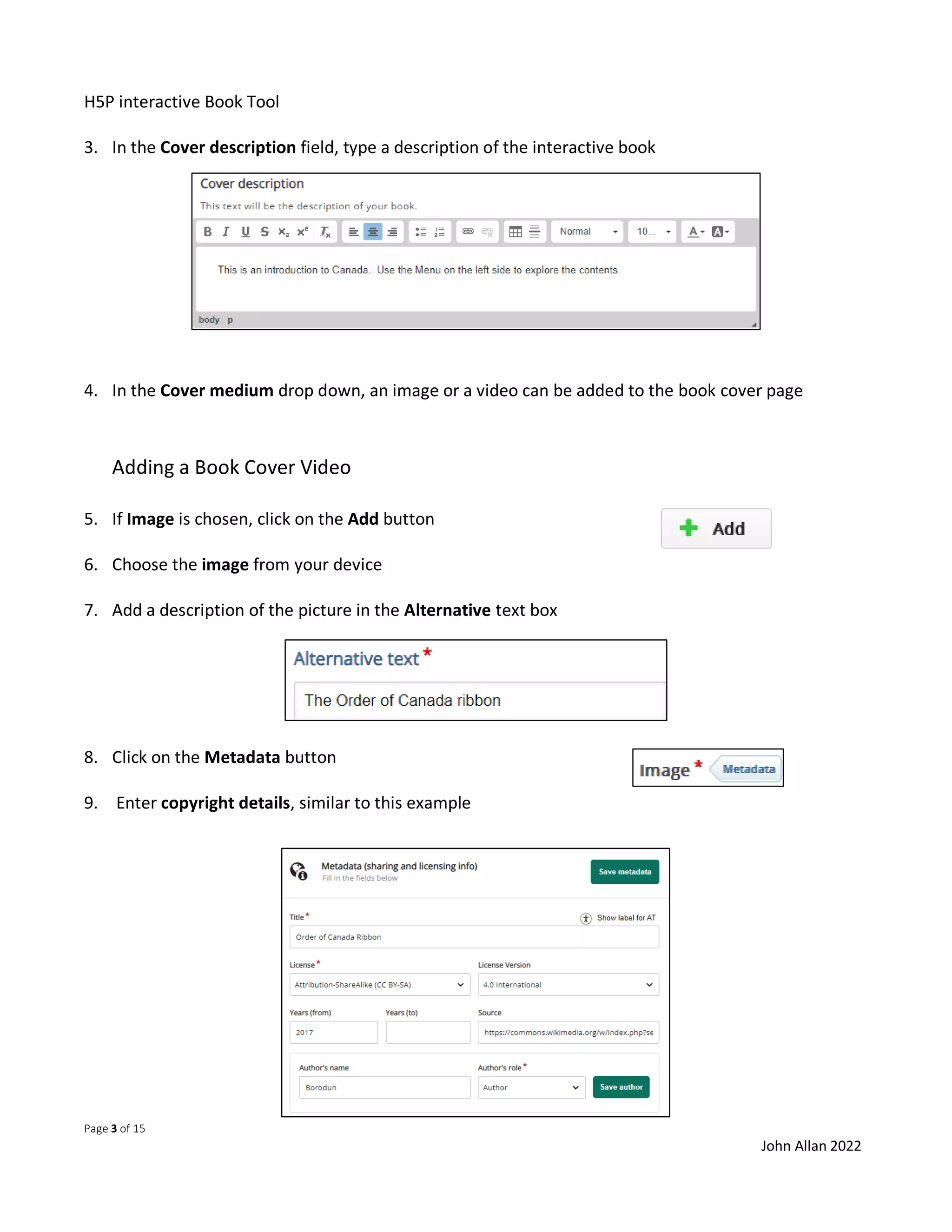 H5P Interactive Book Overview | PDF