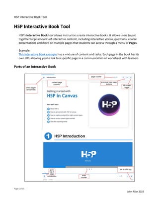 H5P Interactive Book Overview | PDF | Desktop Publishing | Computer ...