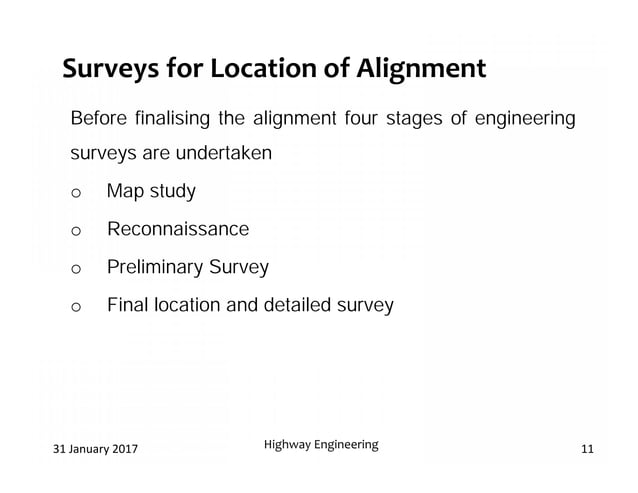 03 Highway Alignment.pdf | Civil Engineering Industry | Industries
