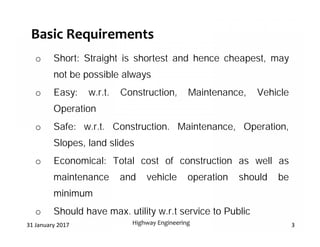 03 Highway Alignment.pdf | Civil Engineering Industry | Industries