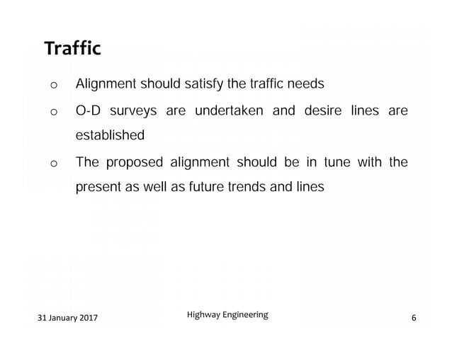 03 Highway Alignment.pdf | Civil Engineering Industry | Industries