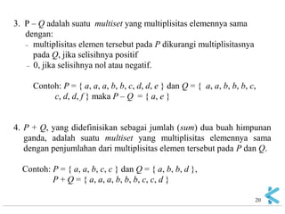 Matematika Diskrit - 03 himpunan - 04 | PDF