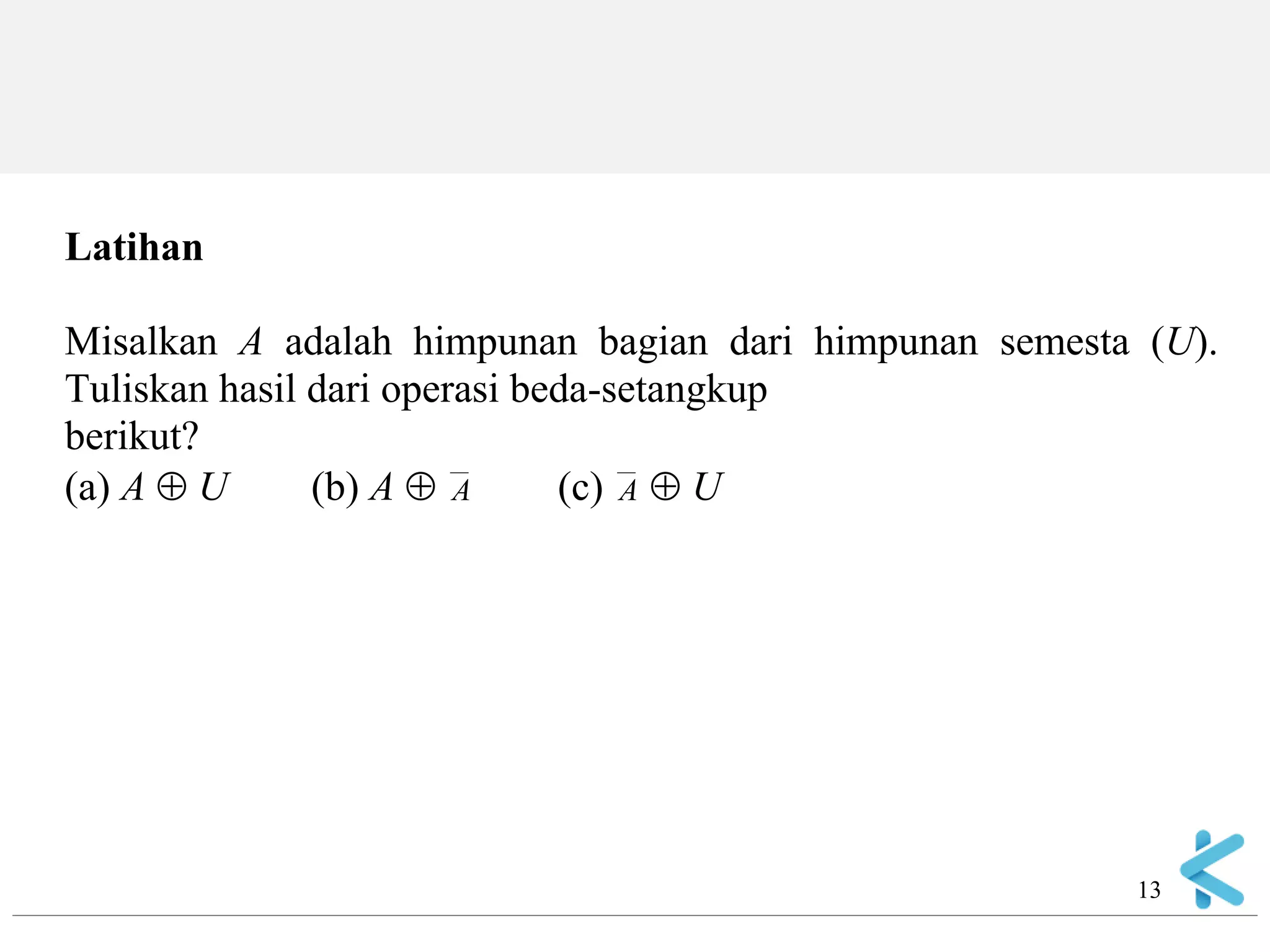 Matematika Diskrit - 03 himpunan - 05 | PDF