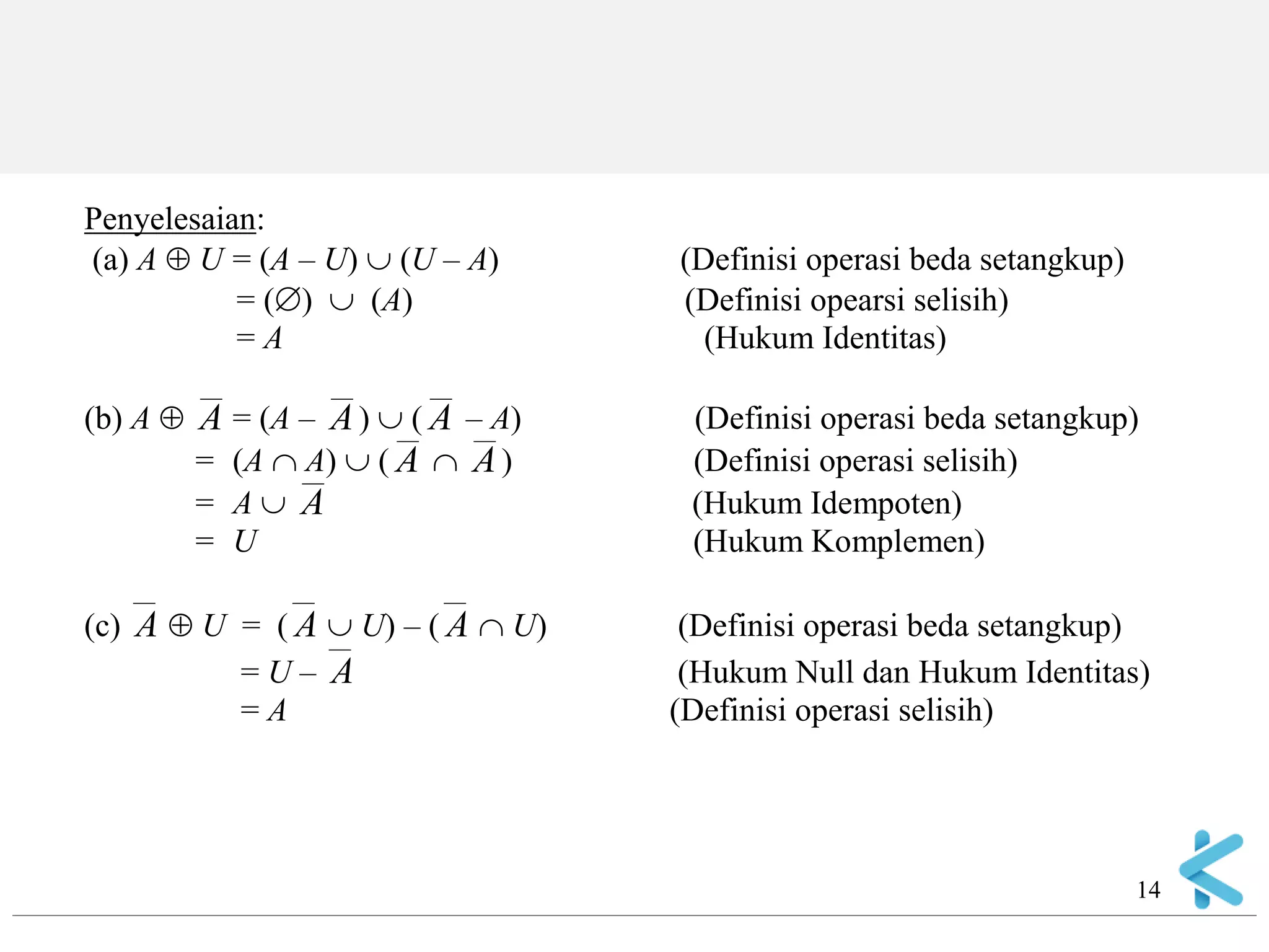 Matematika Diskrit - 03 himpunan - 05 | PDF