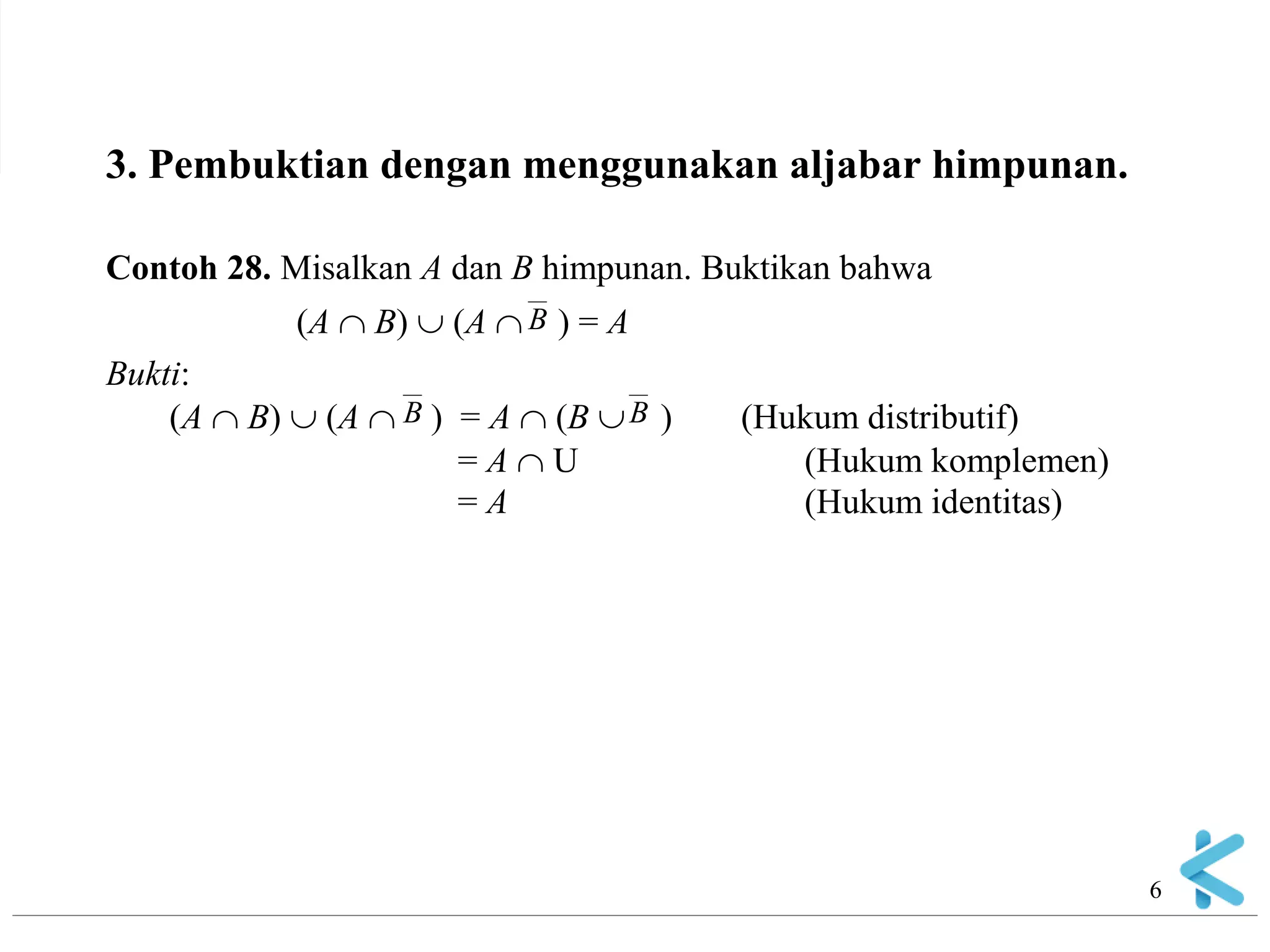 Matematika Diskrit - 03 himpunan - 05 | PDF