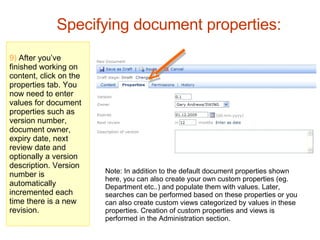 03 How To Create a Document - DocPublisher | PPT