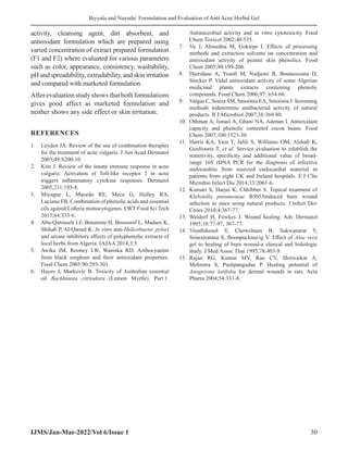 Formulation and evaluation of anti-acne herbal gel | PDF