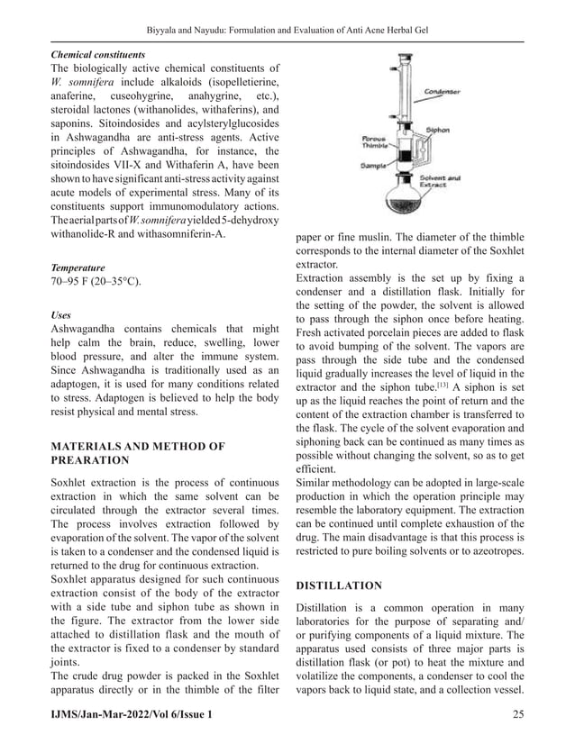 Formulation and evaluation of anti-acne herbal gel | PDF | Herbs and ...