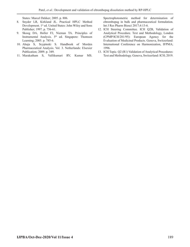 Dissolution Method Validation With Reverse Phase Chromatographic Method