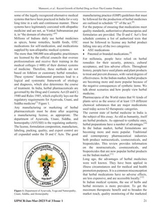 Recent Growth of Herbal Drug as Over-The-Counter Products | PDF