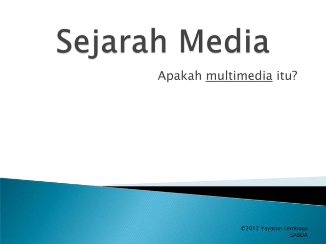Sejarah Media | PPTX
