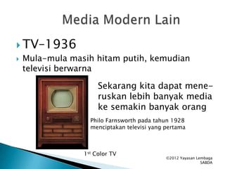 Sejarah Media | PPTX