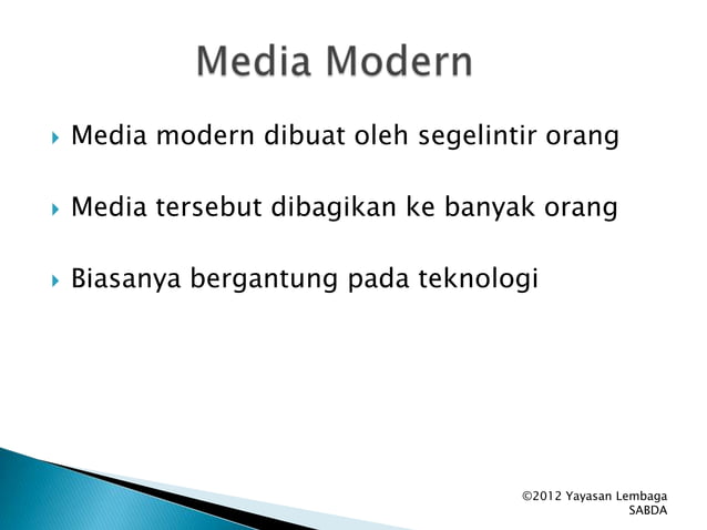 Sejarah Media | PPTX