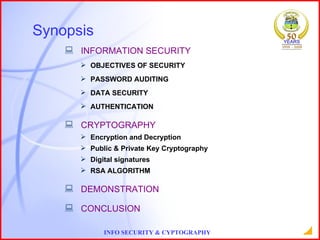 Information Security & Cryptography | PPT