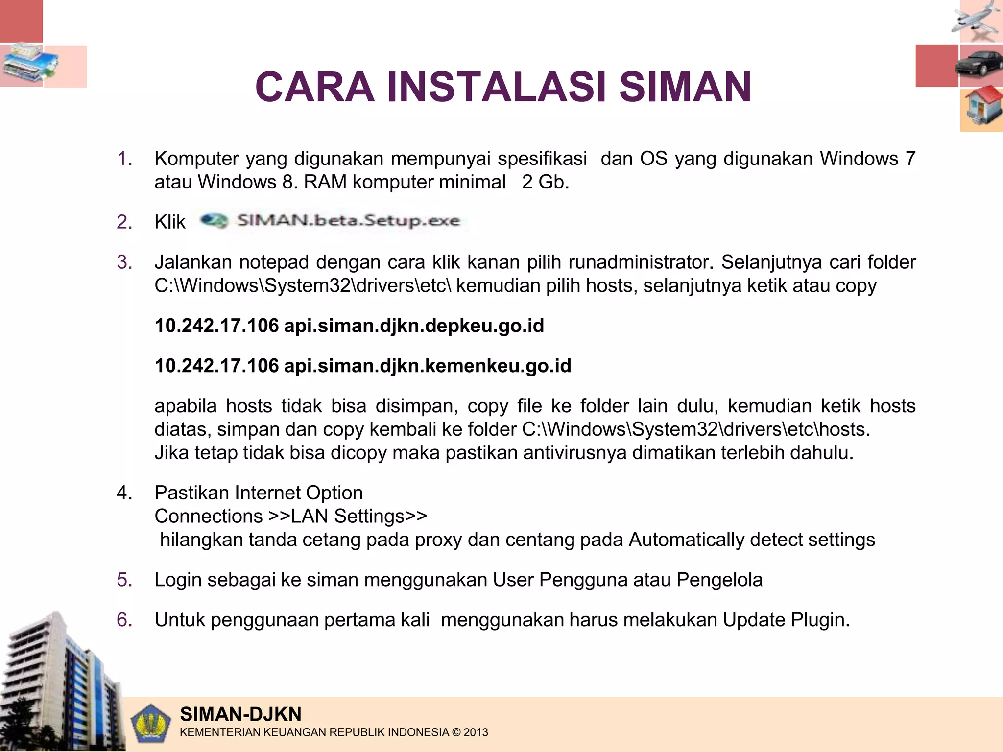 03 instalasi SIMAN.ppt