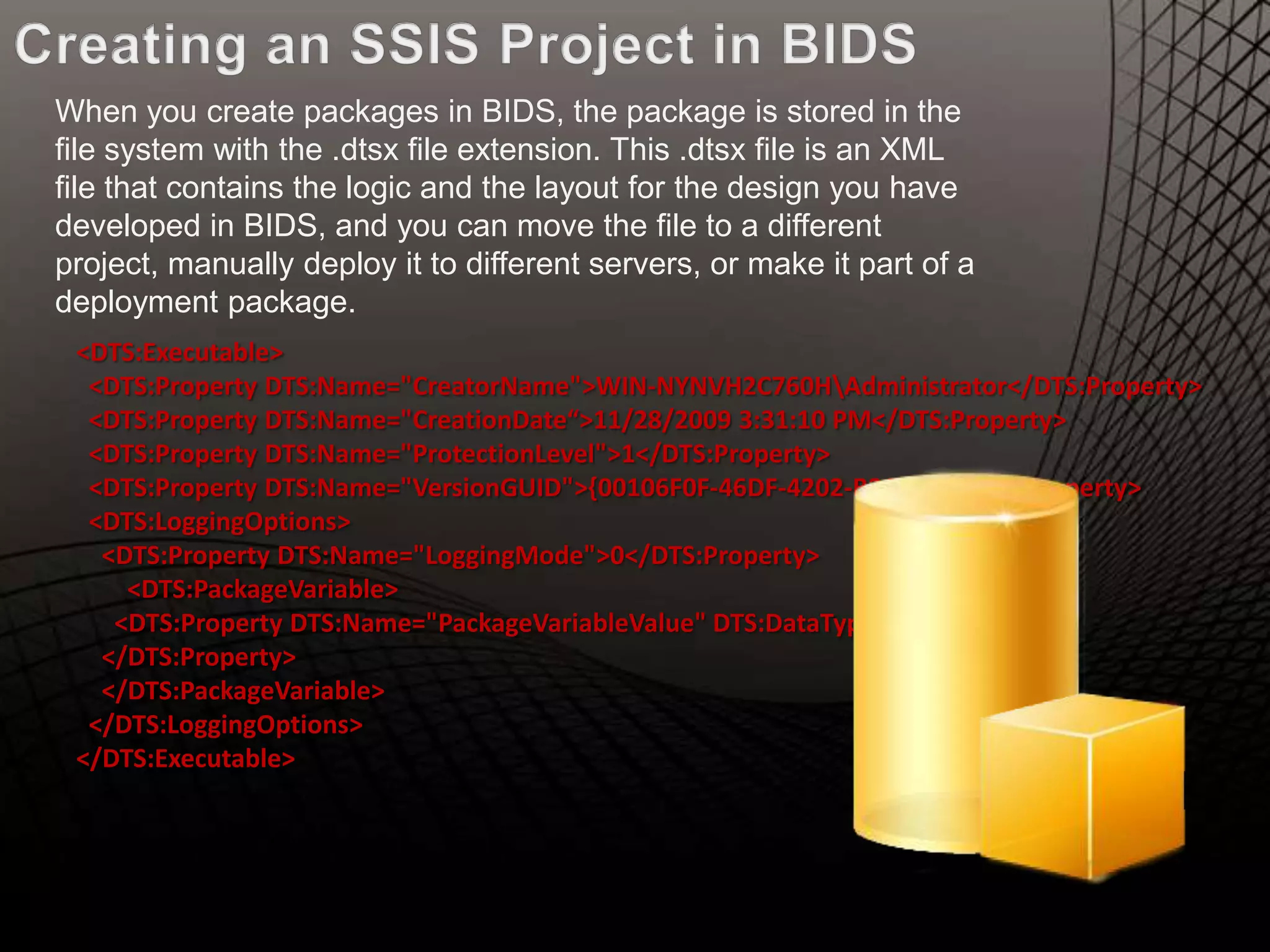 03 Integration Services Project | PPTX
