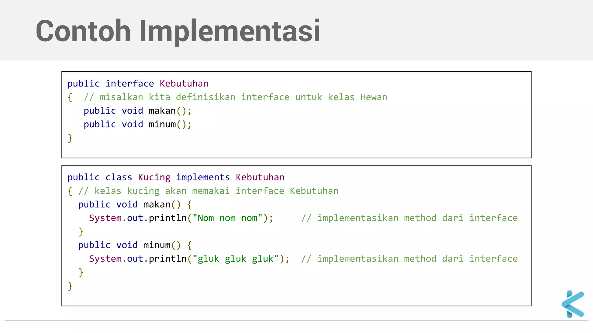 OOP - Interface | PDF