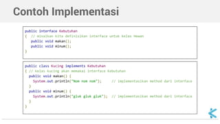 OOP - Interface | PPT