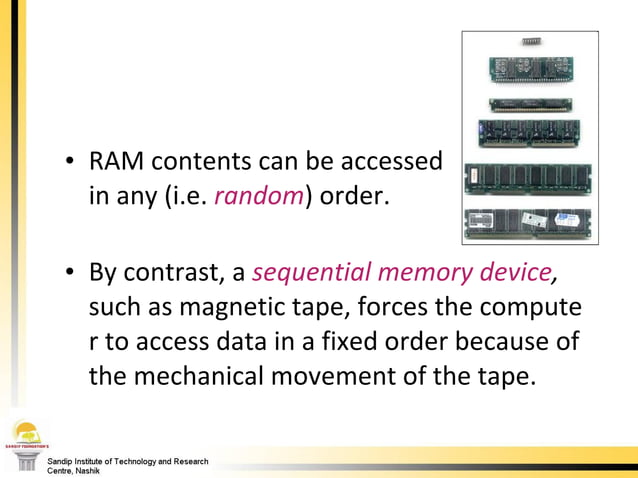 Internal components of PC | PPT | Data Storage and Warehousing | Computing