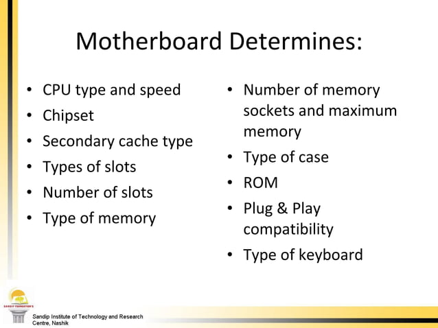 Internal components of PC | PPT | Data Storage and Warehousing | Computing