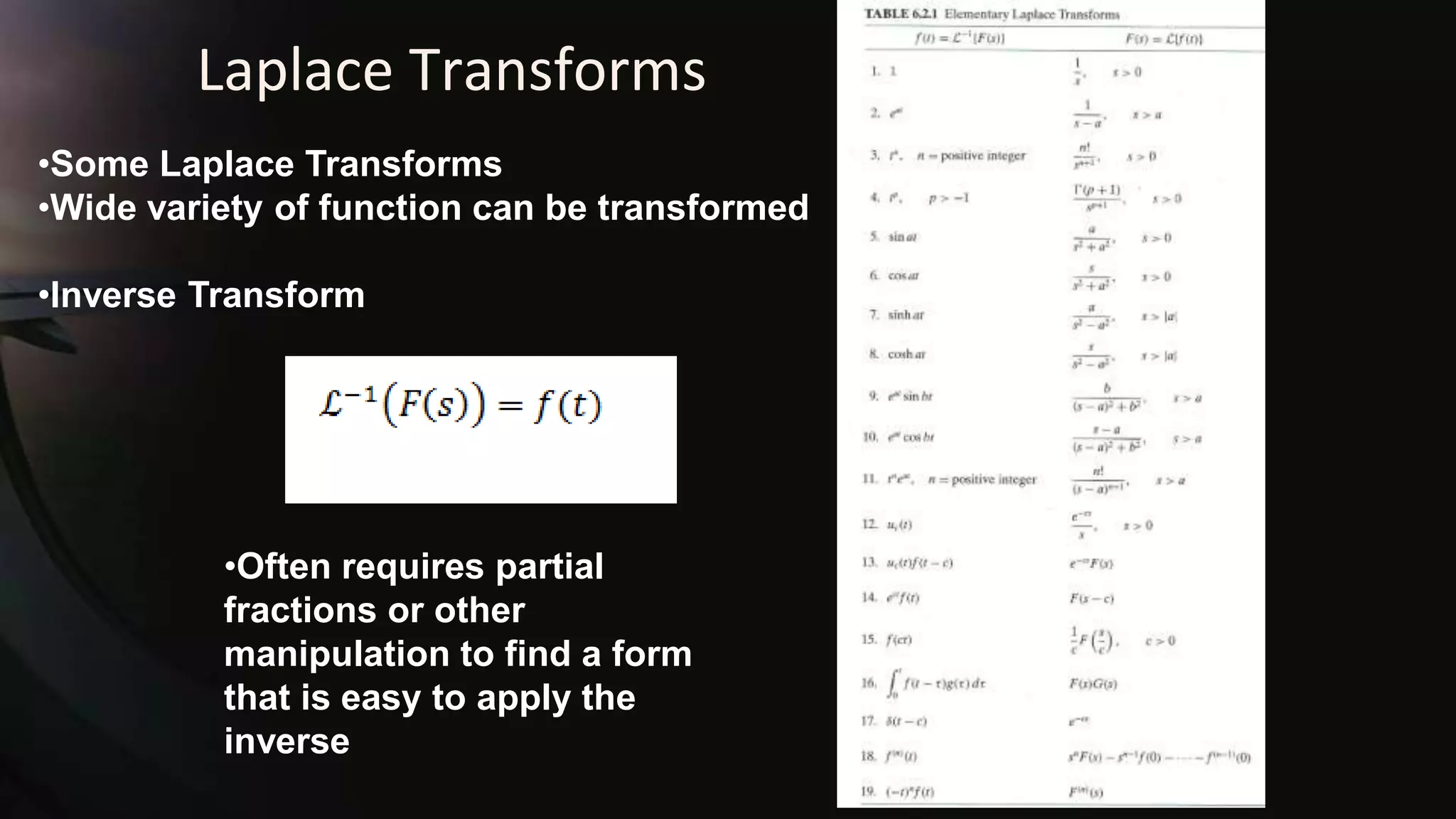 03 Introduction to Laplace Transforms.pptx | Free Download