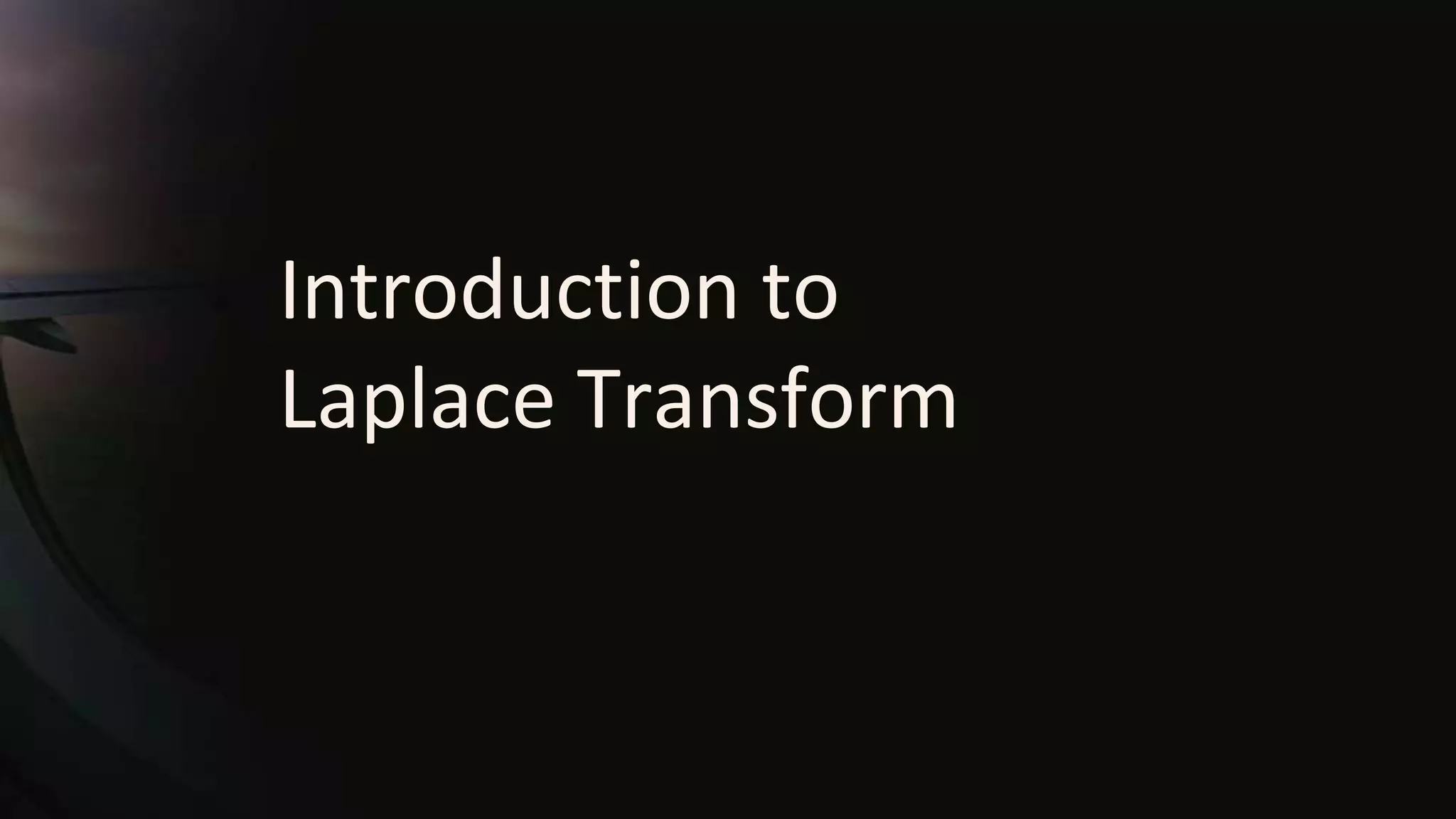 03 Introduction to Laplace Transforms.pptx | Free Download