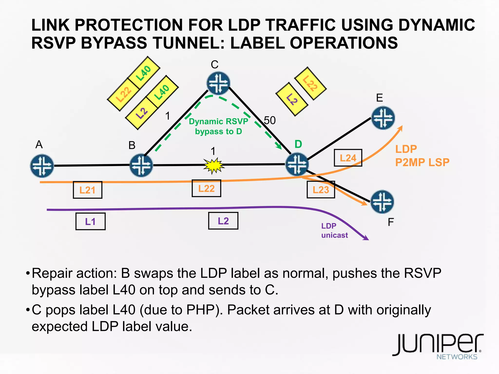 IP/LDP fast protection schemes | PPT
