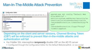 Troubleshooting Federation, ADFS, and More | PPTX