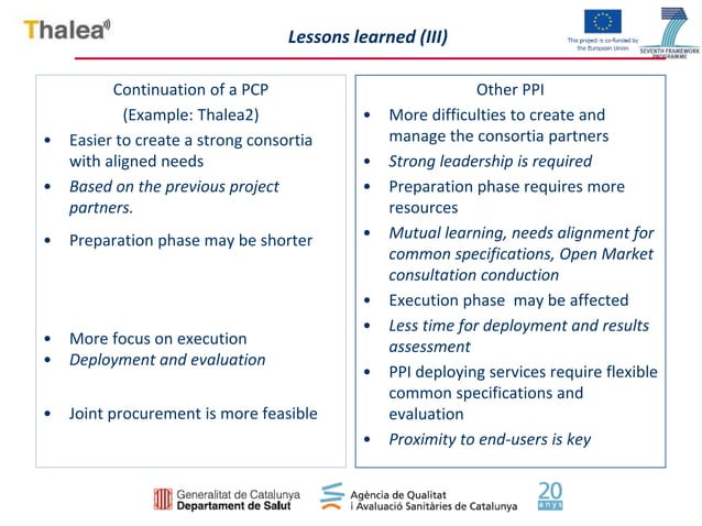 Innovation Procurement in the General / e-Government sector – PCP case ...