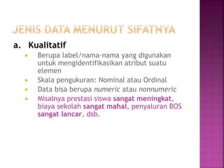 03 jenis jenis+data | PPTX