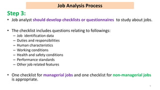 job Analysis | Leadership development in society | PPT