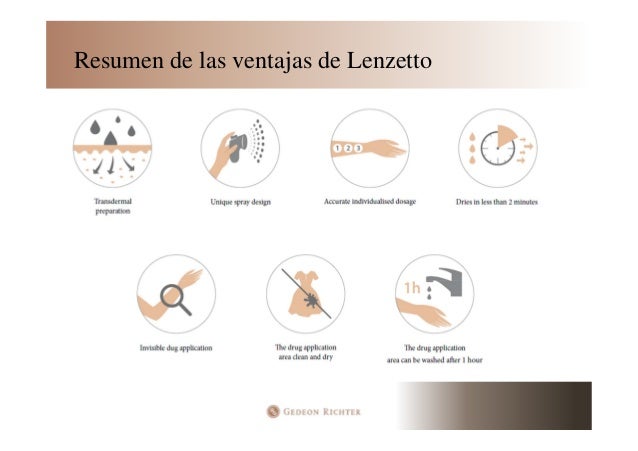 LENZETTO. Nuevo e innovador nebulizador transdérmico para la terapia