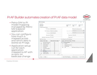 KBC unit monitoring Petro-SIM and PI-AF | PDF | Operating Systems ...