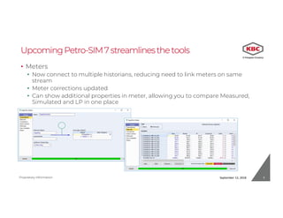 KBC unit monitoring Petro-SIM and PI-AF | PDF | Operating Systems ...