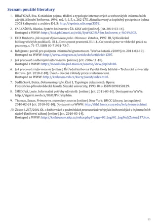 Kde a jak hledat informace | PDF