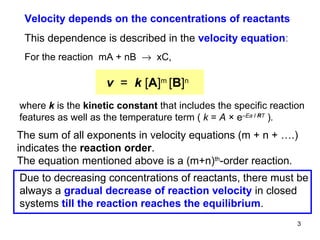 03 kinetics _energetics | PPT | Chemistry | Science