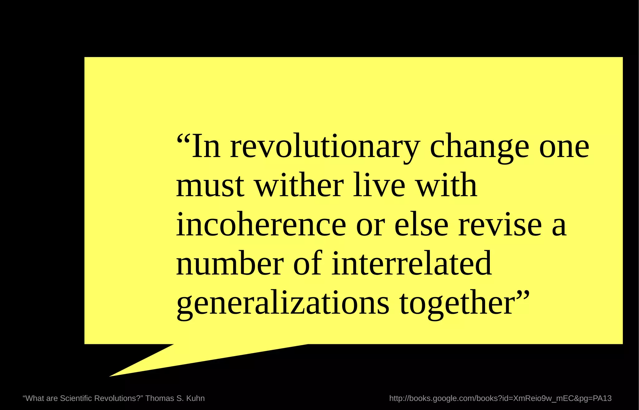 What are revolutionary changes? | PPT