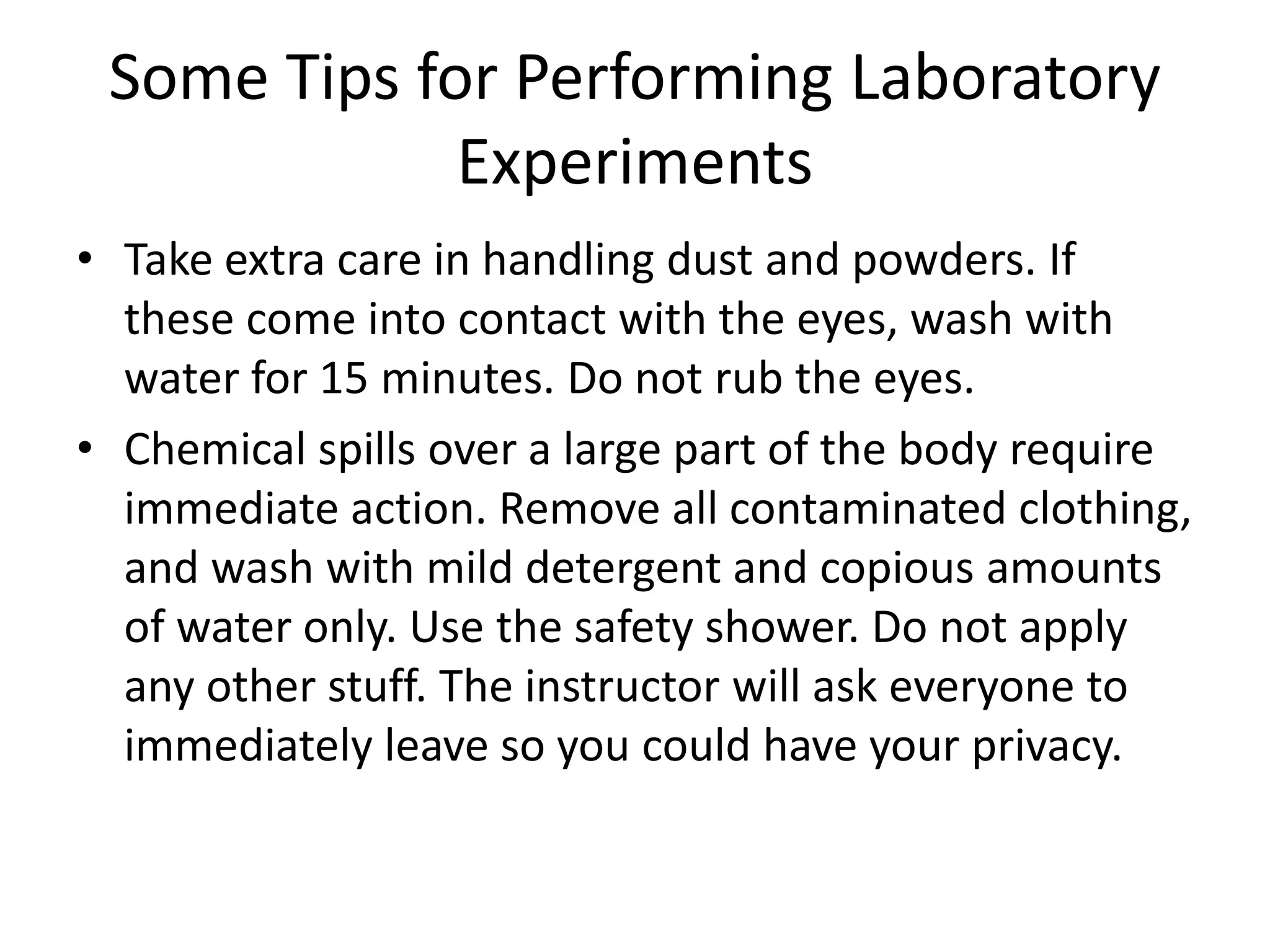 03 laboratory orientation | PPTX