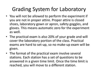 03 laboratory orientation | PPTX
